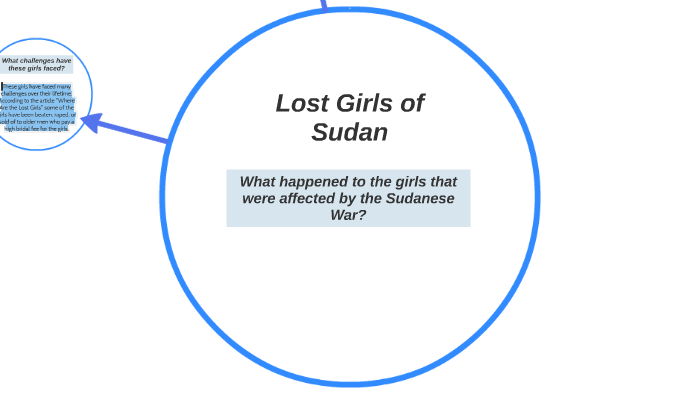 Lost Girls of Sudan by Emma B on Prezi
