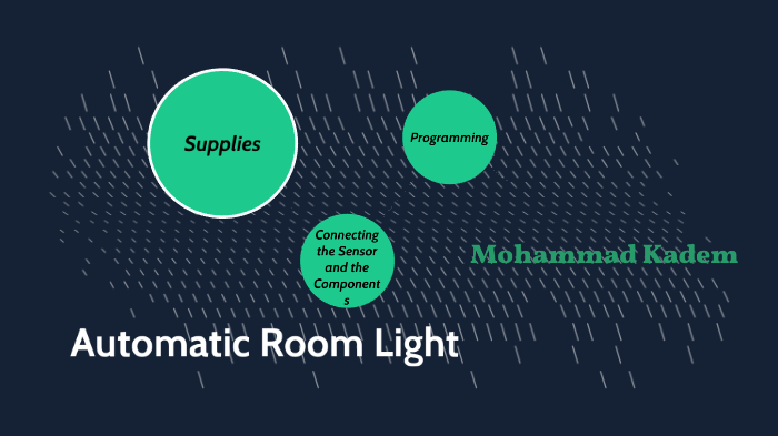 Automatic Room Lights using Arduino and PIR Sensor by Kadem Samara on Prezi