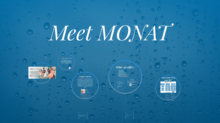 Meet MONAT by Emily Mosier on Prezi