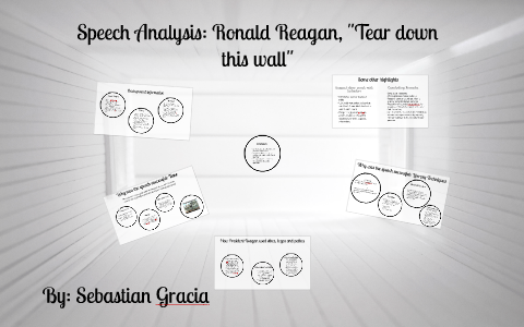 Speech Analysis: Ronald Reagan, "Tear down this wall" by sebastian ...