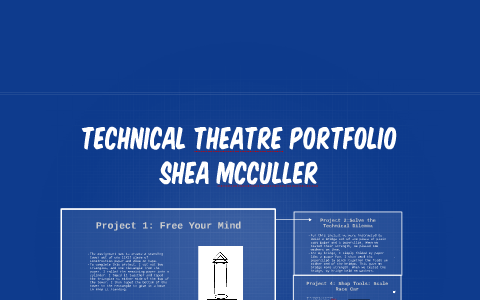 Technical theatre portfolio by Shea Walker on Prezi