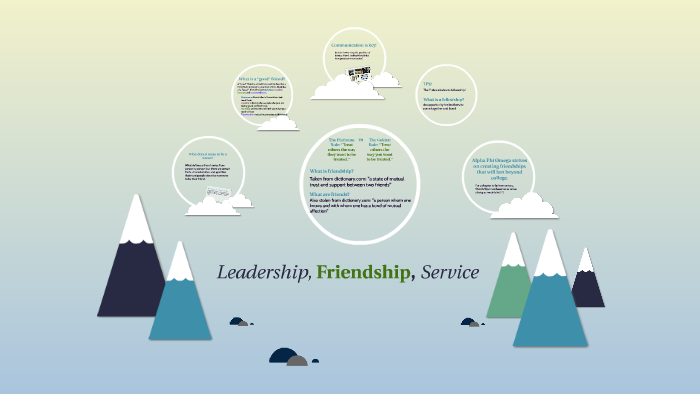 Leadership, Friendship, Service by Anny Ho on Prezi