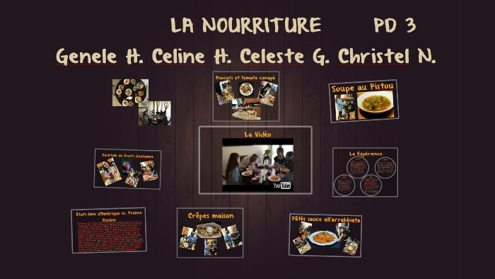 French Food Project by Genele Hua on Prezi