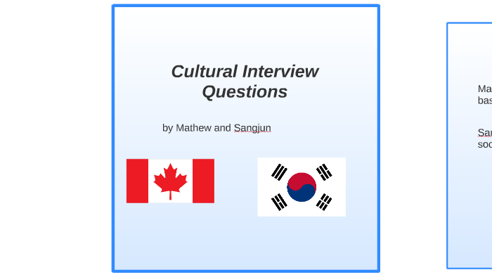 Cultural Interview Questions by Mathew Rowand on Prezi