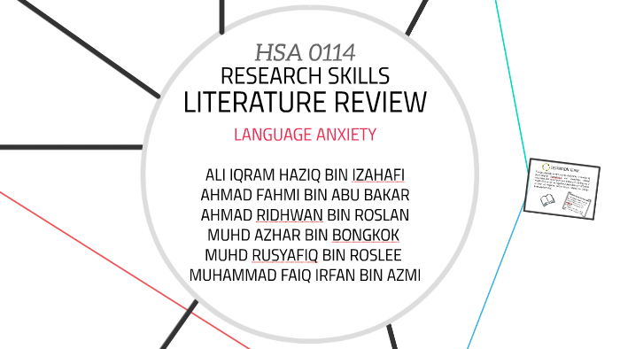 LITERATURE REVIEW by Faiq Irfan Azmi on Prezi