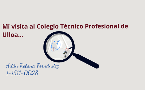 Mi visita al Colegio Técnico Profesional de Ulloa... by Adan Retana ...
