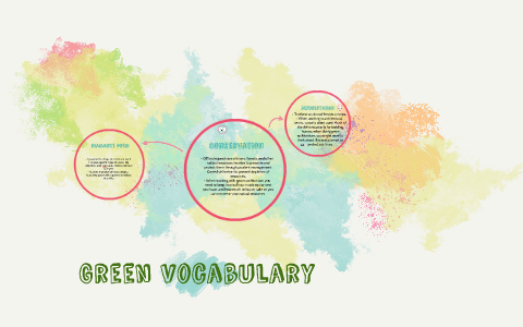 Green Vocabulary by Devan S. on Prezi