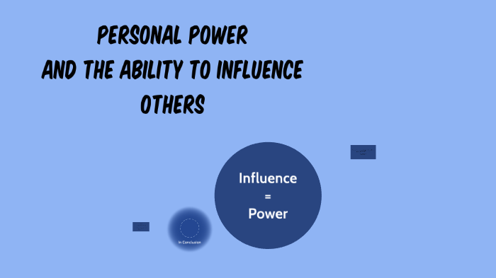 Personal Power and the Ability to Influence Others by Berkeley Hayes on ...