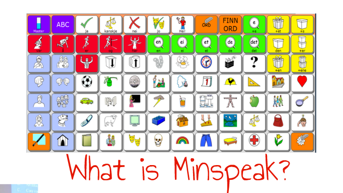 Minspeak explained (for Norwegians) by paul Paul Andres on Prezi