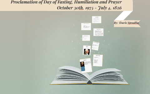 John Adams "Proclamation of Day of Fasting, Humiliation and Prayer" by ...