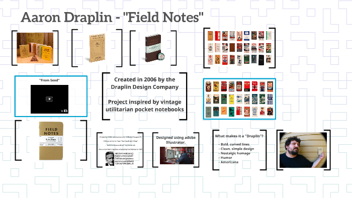 Aaron Draplin - Field Notes by Maddy Swims