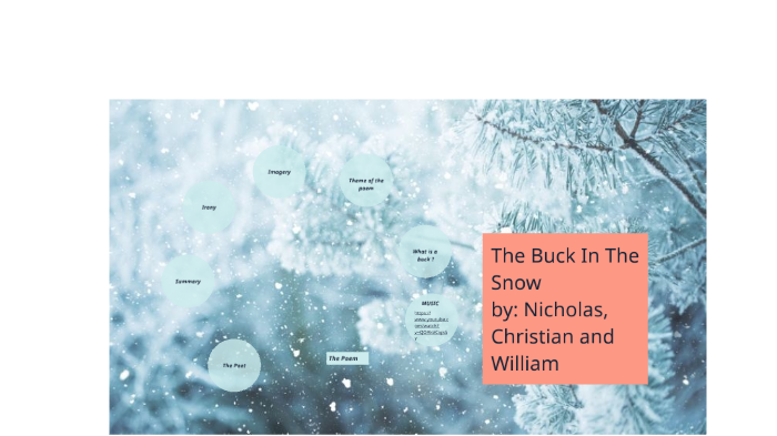 The Buck In The Snow by Nicholas Periam on Prezi