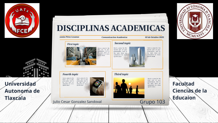 Disciplinas Académicas by julio cesar Gonzalez Sandoval on Prezi