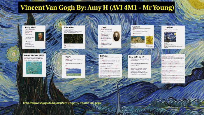 Van Gogh by Amy Haight on Prezi