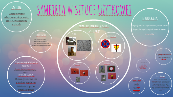 SYMETRIA W SZTUCE UŻYTKOWEJ by Wiktoria Rogacka on Prezi