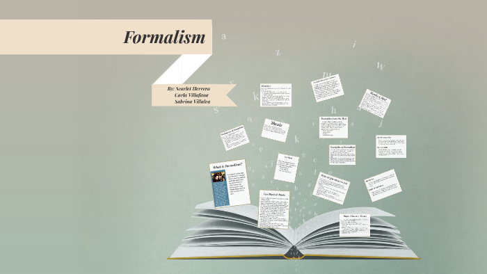 Formalism Presentation by Scarla Verrera on Prezi