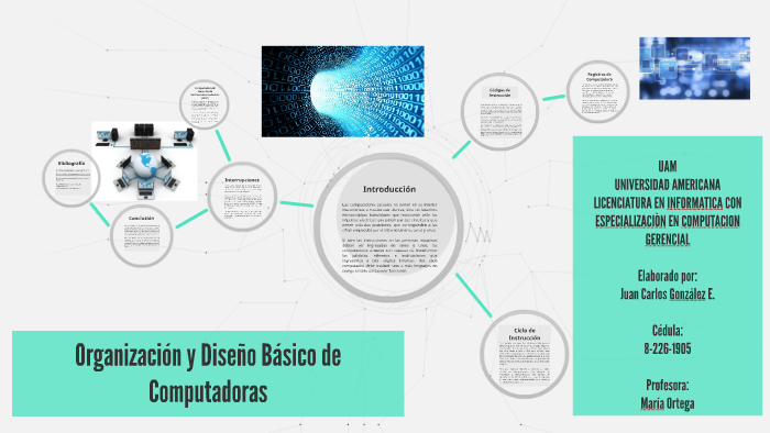 Organización y Diseño Básico de Computadoras by Angelo González on Prezi