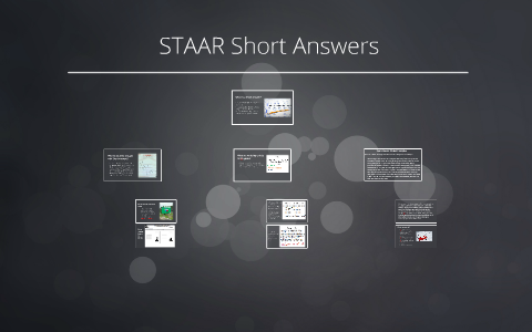 STAAR Short Answers by Kristen Graves on Prezi