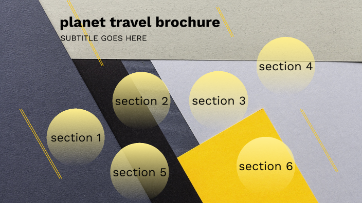 planet travel brochure by IAN KUENNING on Prezi