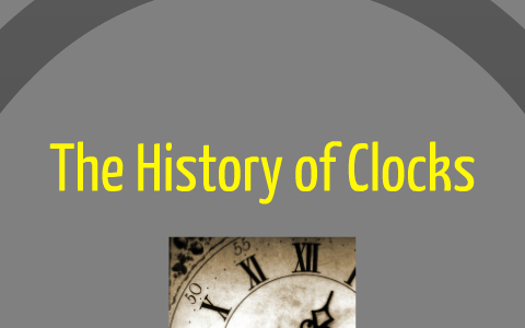The history and evolution of clocks by Jonathan Wharton