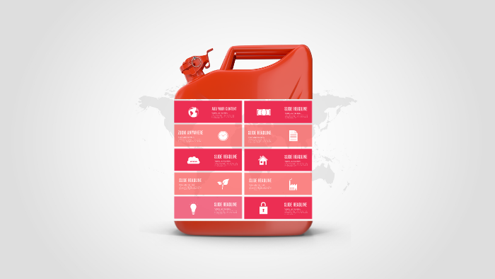 Fuel Infographic - Prezi template by Prezi Templates by Prezibase on Prezi