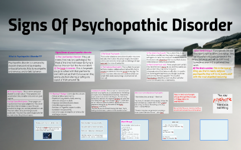 How To Identify Someone With Psychopathic Disorder by Kirsy collins on ...