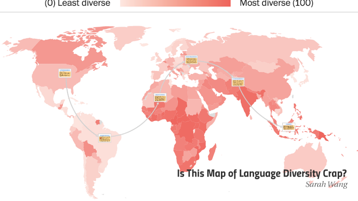 A "Map" of Language Diversity by Sarah Wang on Prezi