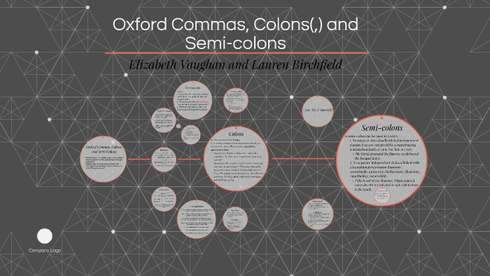 Oxford Commas and Colons and Semi-colon by Lauren Birchfield on Prezi