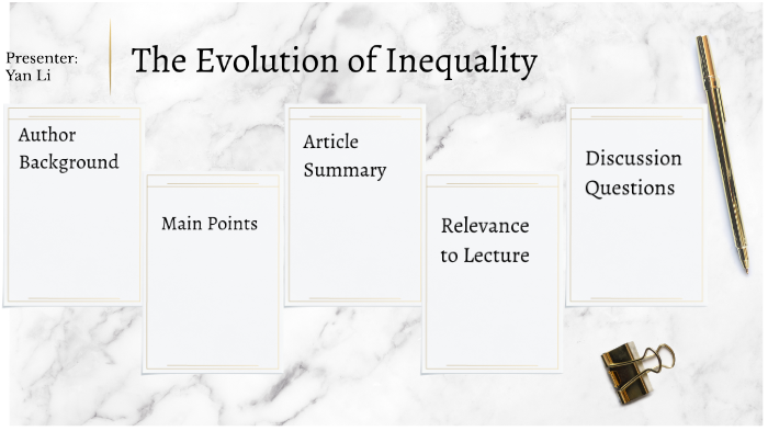 The Evolution of Inequality by Yan Li on Prezi
