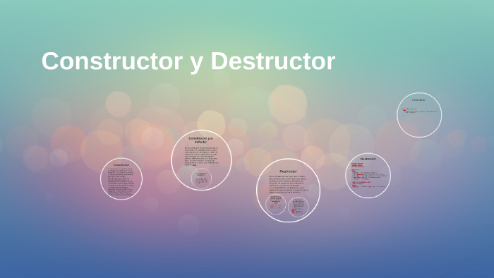 Constructor y Destructor by carlos oliva on Prezi Constructor y Destructor by carlos oliva on Prezi