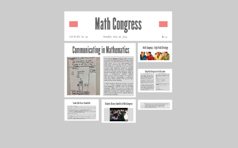 Math Congress by Diane Connor on Prezi