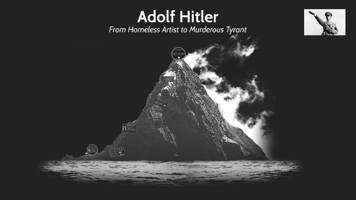 Adolf Hitler - From Homeless Artist to Murderous Tyrant by Karima on Prezi