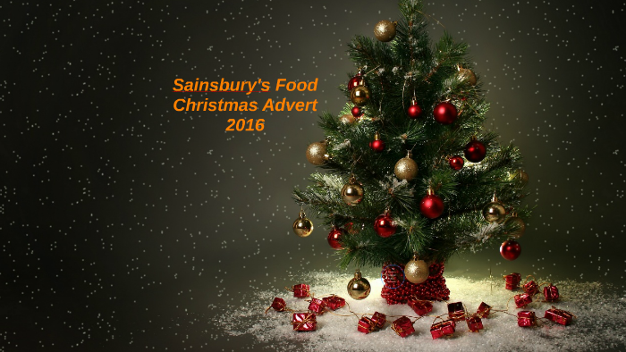 Sainsbury's Food Christmas Advert 2016 by Pierre BENOIST on Prezi