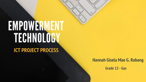 ICT PROJECT PROCESS by Hannah Gisela Rabang on Prezi Design