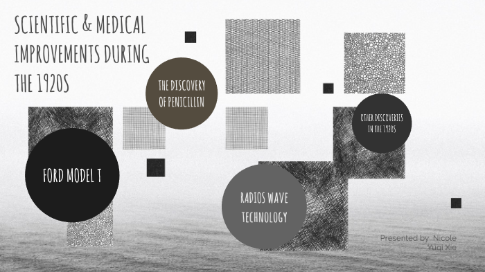 Scientific and Medical Improvements During the 1920s by Pakaiyok Wong ...