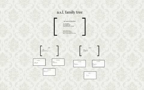 asl family tree by unknownlife lareau on Prezi