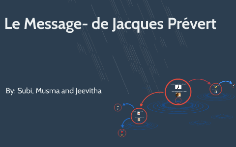 Le Message-de Jacques Prevert by Jeevitha Ravi on Prezi