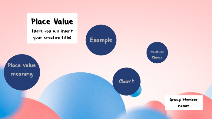 Place Value Presentation by Destiny Redd on Prezi