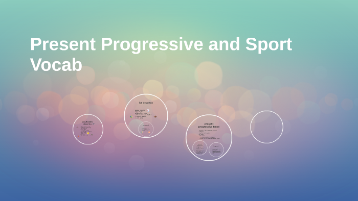 Present Progressive and Sport Vocab by Savannah Buchanan on Prezi