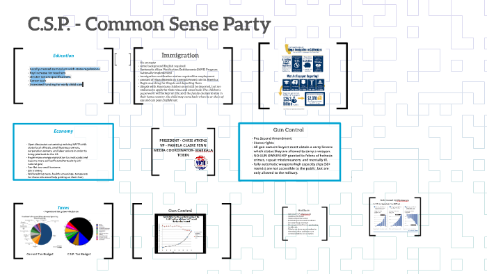 C.S.P. - Common Sense Party by Markala Tobin on Prezi