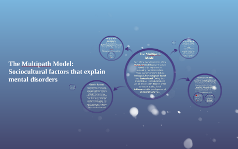 The Multipath Model: Sociocultural factors that explain ment by ...