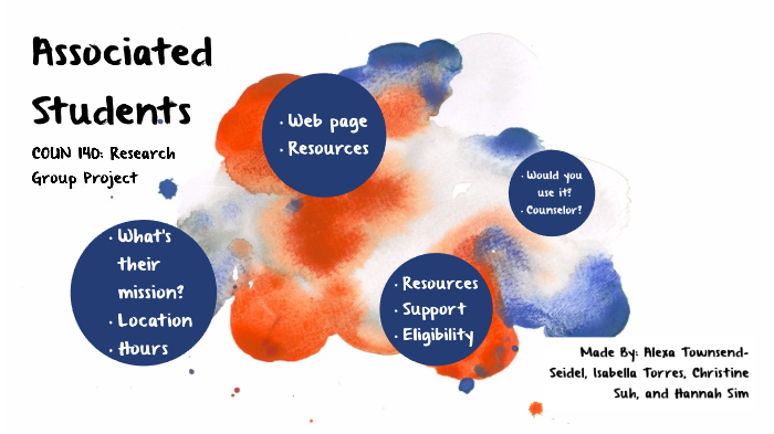 Associated Students by Alexa Townsend- Seidel on Prezi