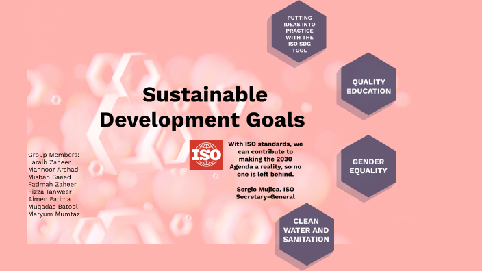 ISO Sustainable Development Goals by Mahnoor Arshad on Prezi