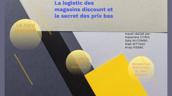 La logistic des magasins discount et le secret des prix bas by Andy ...