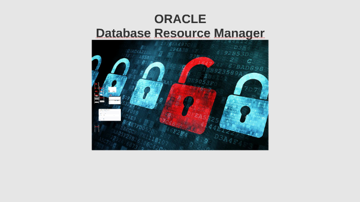 Oracle Resource Manager By Leonardo Silva On Prezi