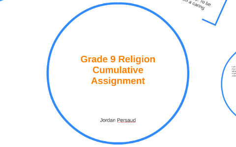 Grade 9 Religion Cumulative Assignment by scrappy 09 Persaud on Prezi