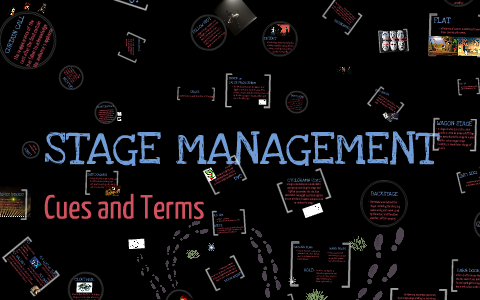 Stage: Cues and Terms by Juan Fontes on Prezi