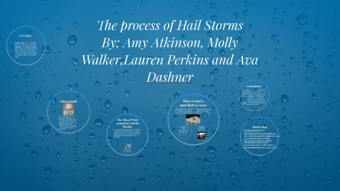 The process of Hail Storms by on Prezi