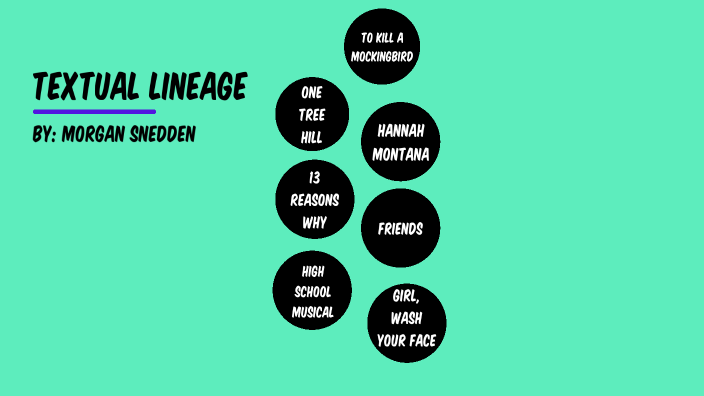 Textual Lineage by Morgan Snedden on Prezi