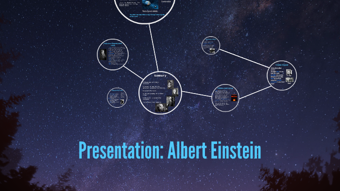 Presentation: Albert Einstein by Corentin Vtl on Prezi